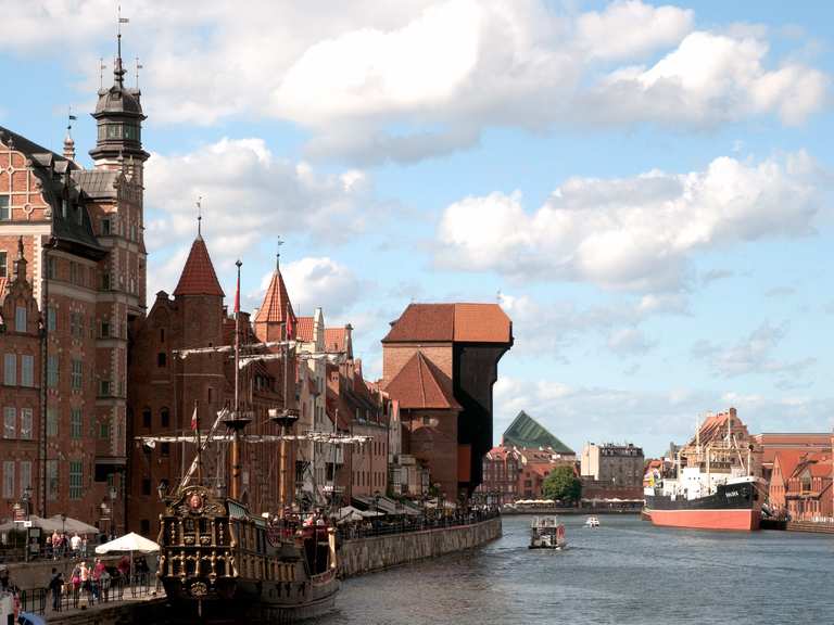 Danzig, Frisches Haff, Königsberg, Kurisches Haff und Nehrung, Riga ...