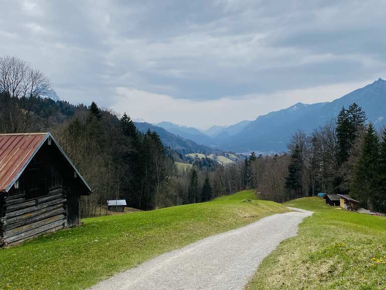 Wandern: Wamberg - Kaiserschmarrn Alm | Wanderung | Komoot