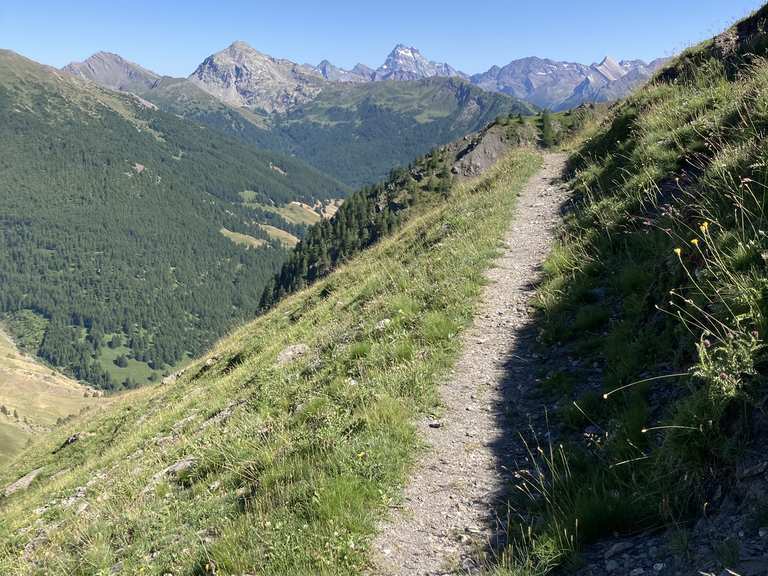 Westalpencross: Tagesetappe 5: 🇫🇷 Plampinet - Col de la Lauze 2.450 m ...