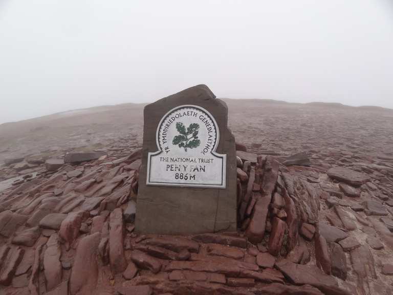 EW119: H091: T48 - The Brecon Beacons BRECKNOCKSHIRE COUNTY TOP | hike ...