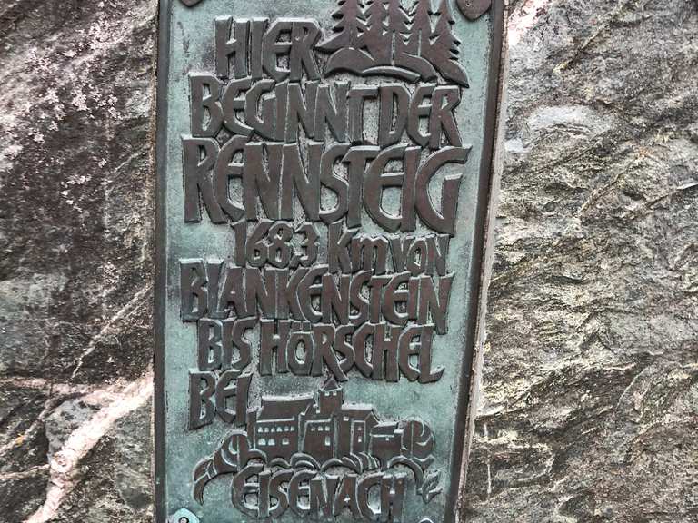 Der Rennsteig von Blankenstein nach Hörschel - Tag 1 🌲🌳 | Wanderung ...