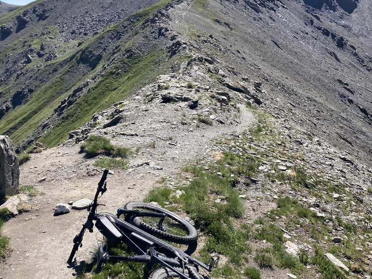 Westalpencross: Tagesetappe 5: 🇫🇷 Plampinet - Col de la Lauze 2.450 m ...