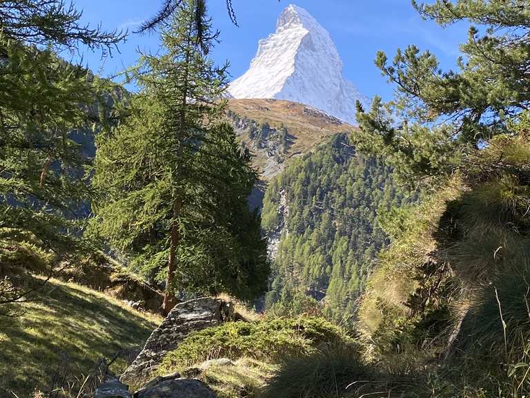 Wanderung von Zermatt nach Zmutt | Wanderung | Komoot