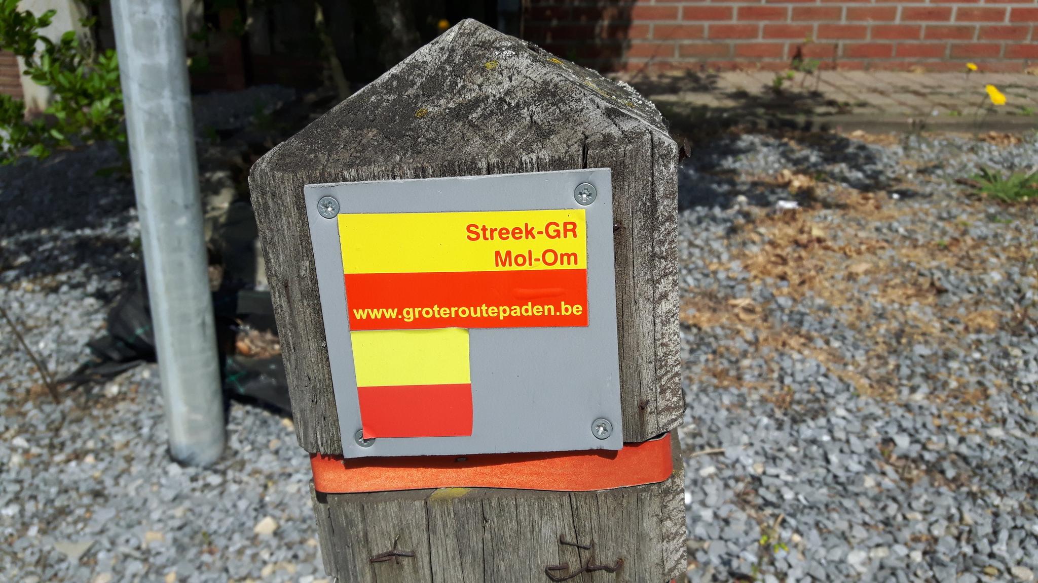 Streek-GR Mol-Om (België) 5 etappes van 18 km. | Komoot