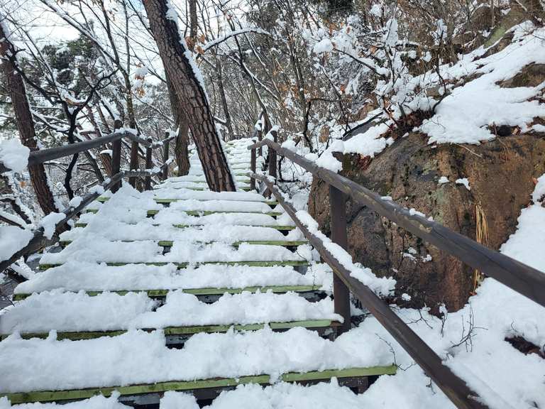 2025-03-18 - Bukhansan NP - Baekundae Shelter | Wanderung | Komoot