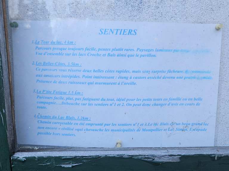 Tour du lac Croche | escursione | komoot