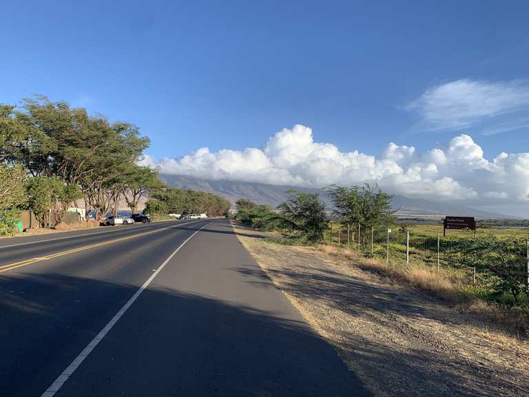 Lipoa Beach to Hwy 30 out and back | Rennrad-Tour | Komoot