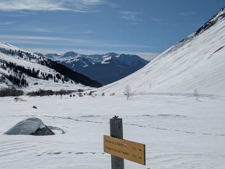 boucle col du Rosset | ski touring | Komoot