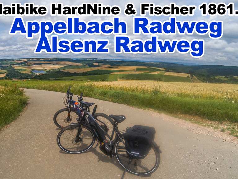 Alsenzradweg & Appelbachradweg | E-Bike Tour | turystyka rowerowa | Komoot
