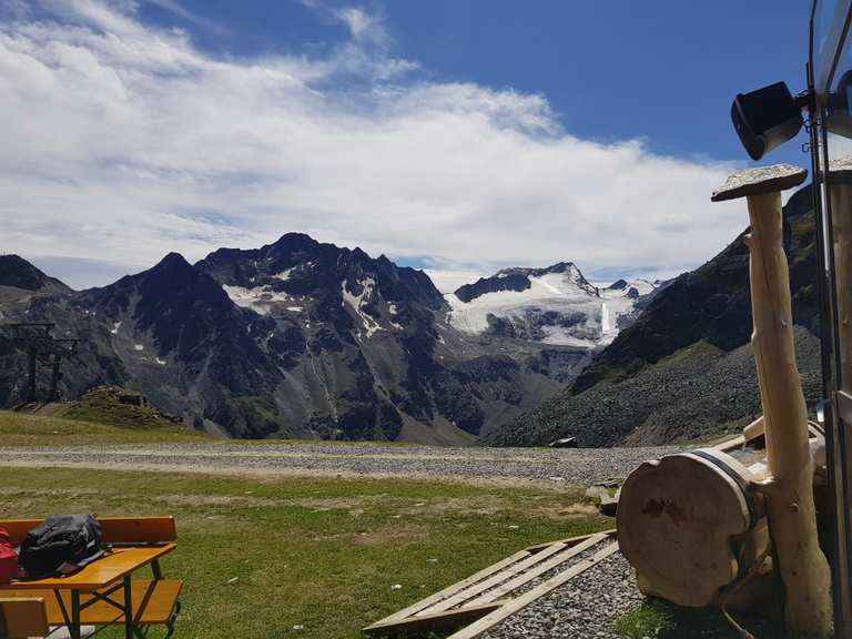 Sölden Bike Republic 🇦🇹 Giggijoch Rotkogel 2x uphill, 6010 u. 6034 ...