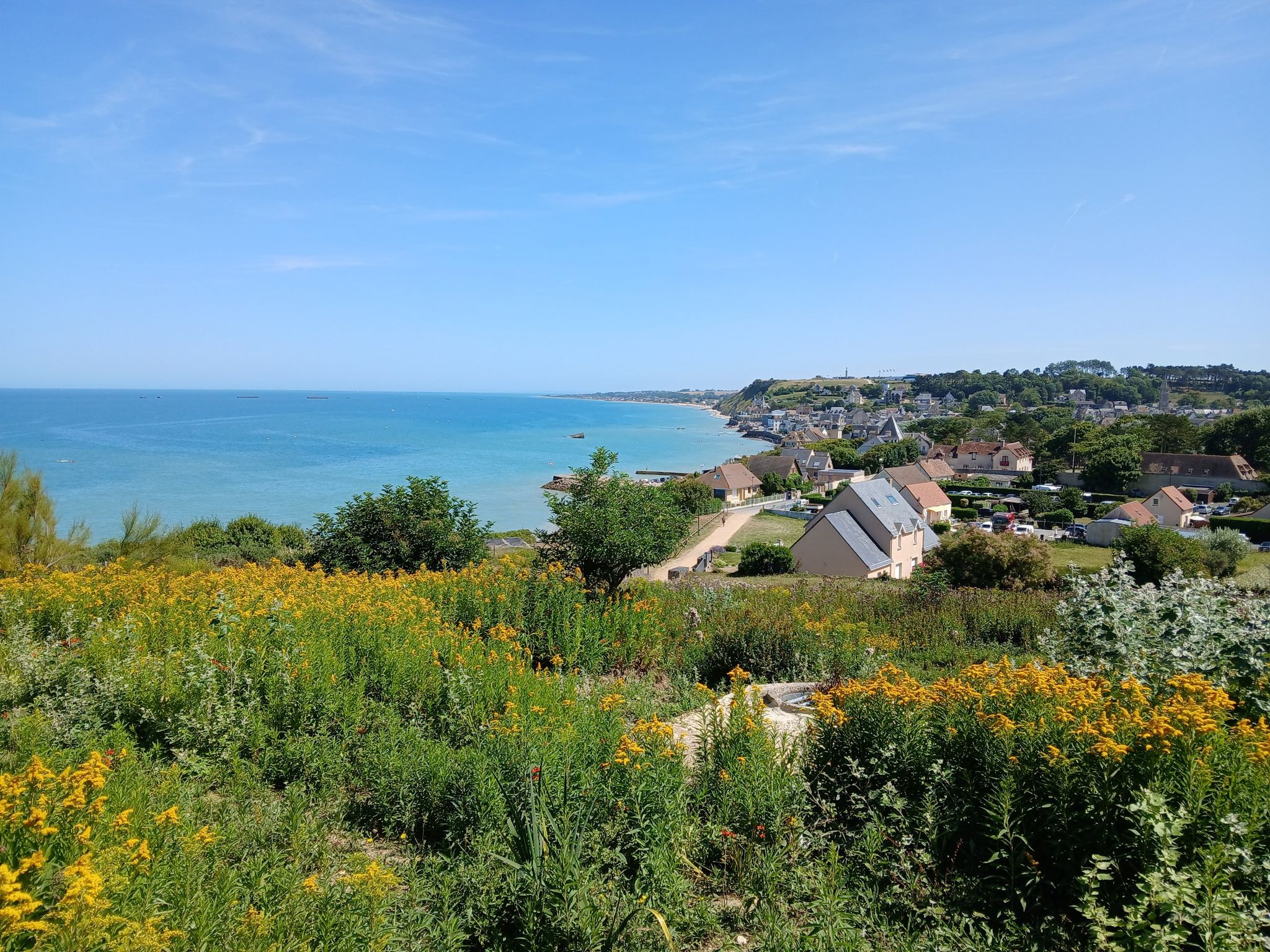 Boucle Batterie de Longues-sur-Mer – Omaha Beach au départ de Le Vivier ...