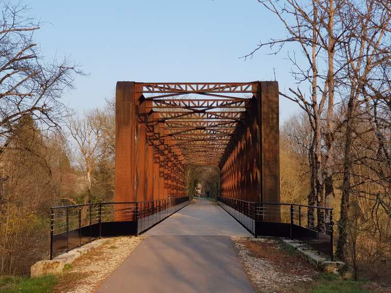 FR ️ TDF-AVF ☀️ Ancienne Voie Ferrée (Alte Bahnstrecken) 🌻 | Komoot