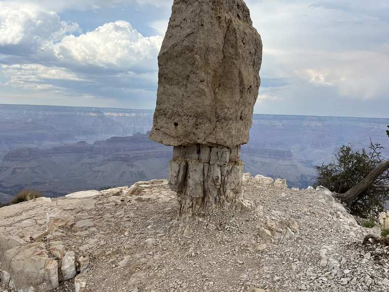 Grand Canyon NP South Rim: Shoshone Point Afternoon Hike | Wanderung ...