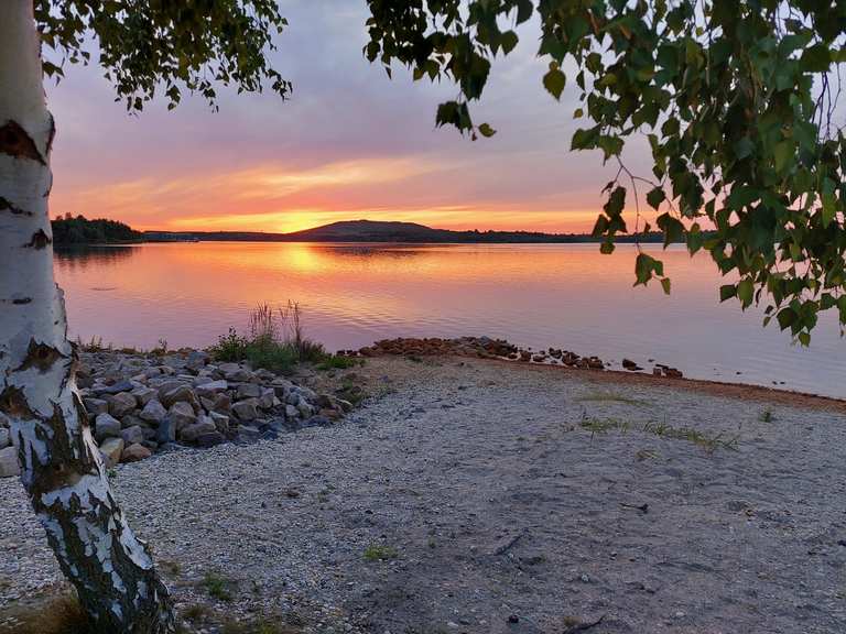 Abend am See 😄 | Wanderung | Komoot