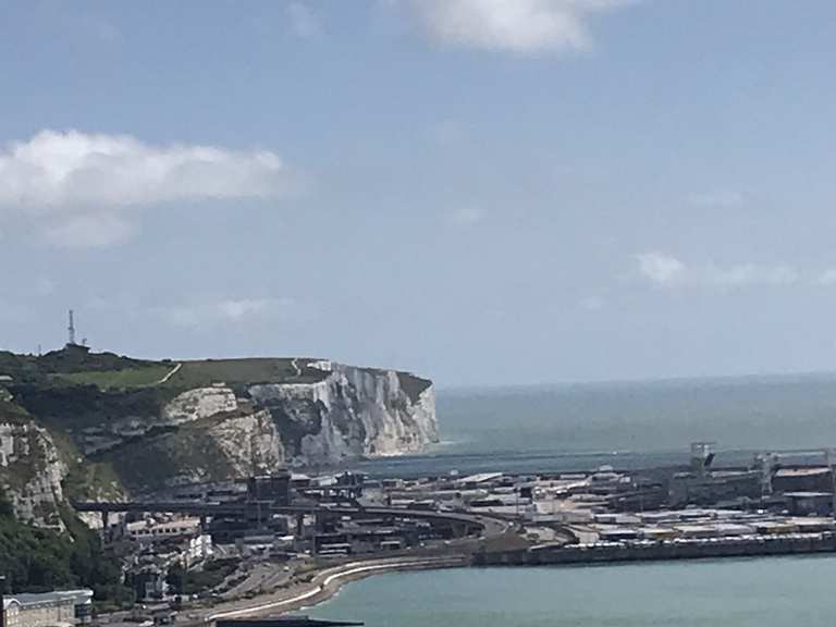 England 🇬🇧. Aussichtspunkt Dover | hike | Komoot