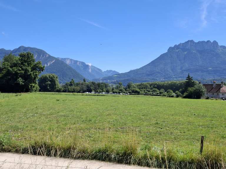 Rund um den Lac de Annecy mit Col de Bluffy und Col de Forclaz ...