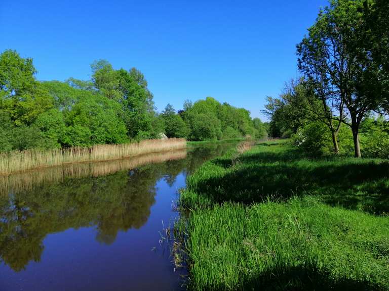Mal eben was nach Verden bringen - warum direkt, wenns auch über Umwege ...