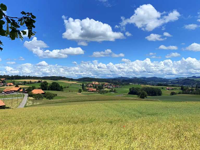 Panorama und Idyll im Schweizer Mittelland – Alter Bernerweg | Fahrrad ...