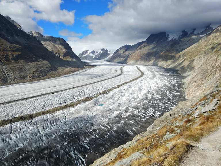 Aletsch Panorama Trail – mighty glaciers and airy suspension bridges ...