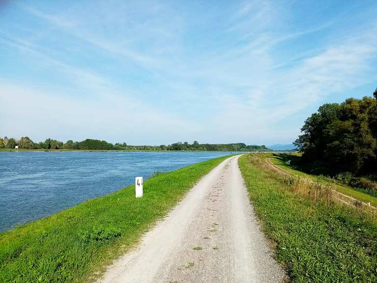 Cycle on both sides of the Rhine – Rhine Park cross-border loop ...