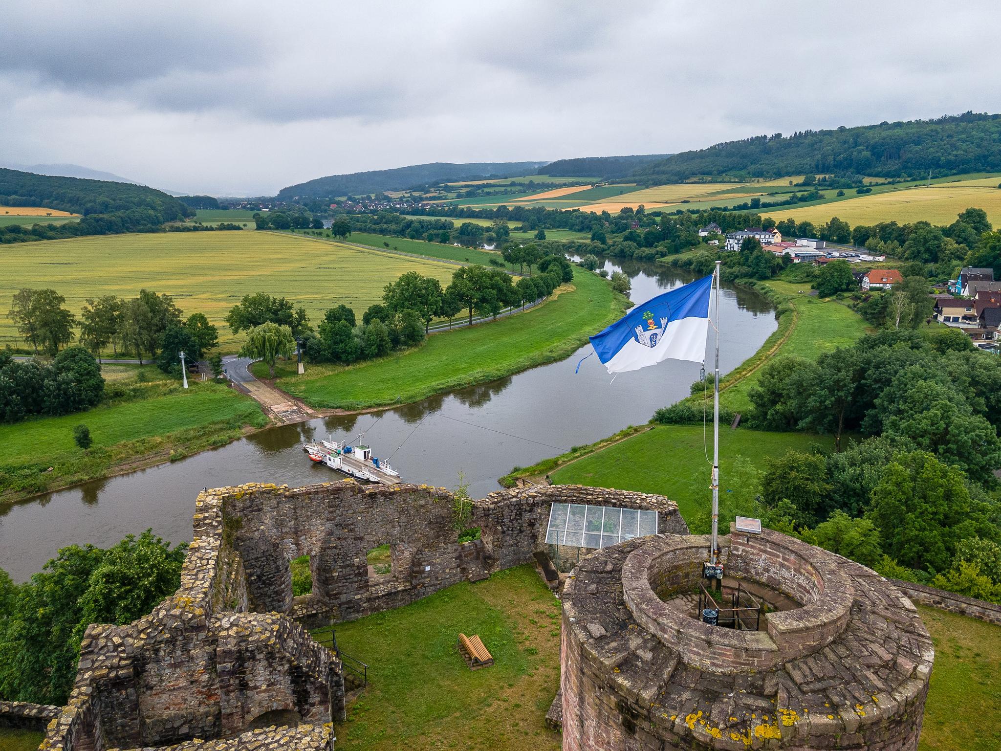 Langs de Wezer tot aan zee – De Weser-Fietsroute Alternatieve route ...