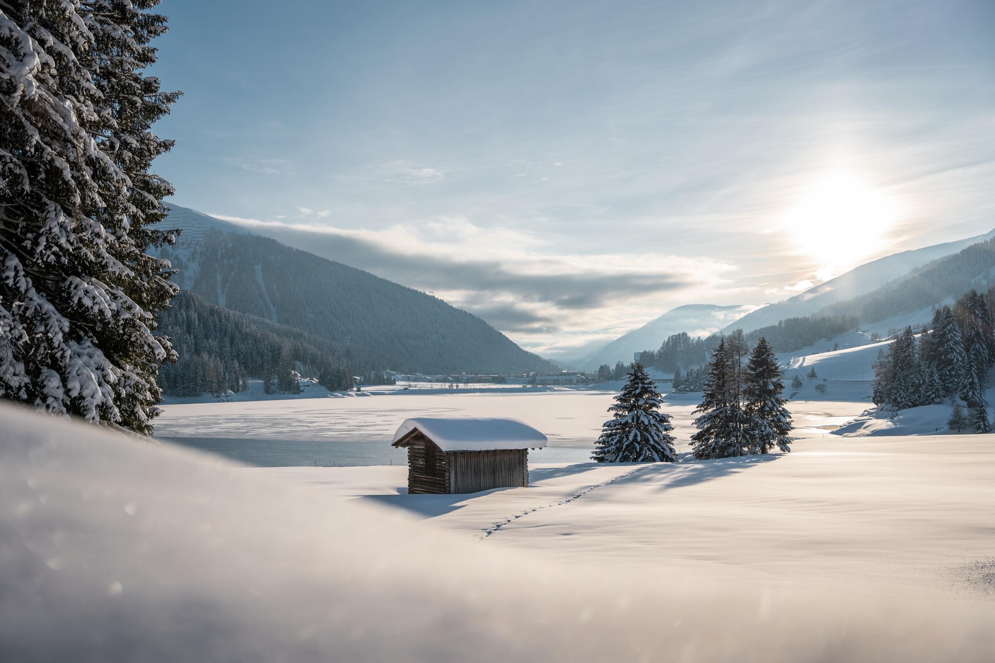 In the snow paradise – winter hiking in Davos Klosters | Hiking ...