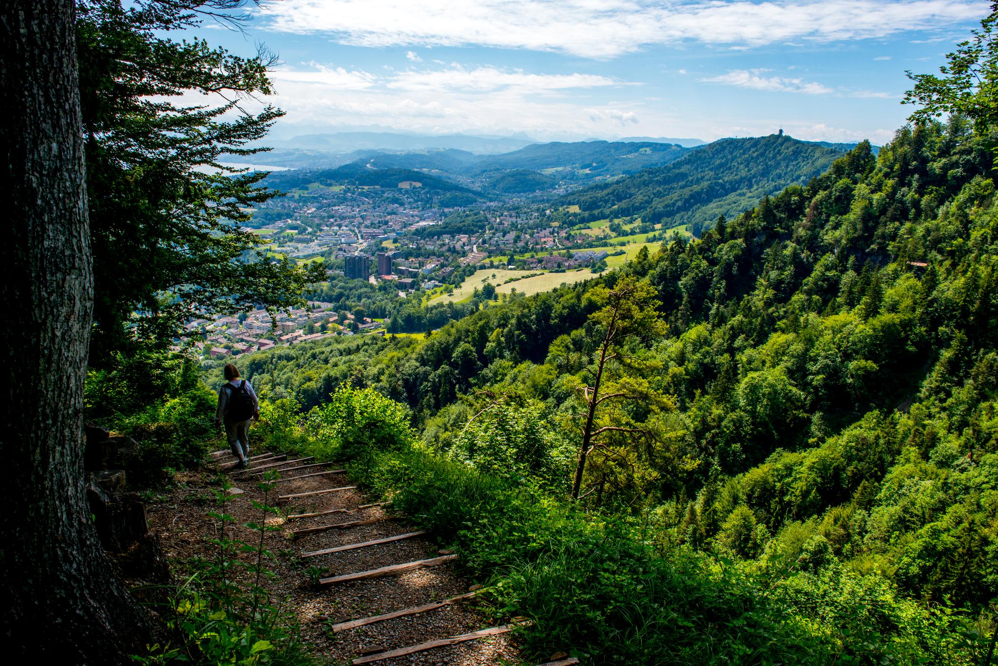 Au sommet de l'Uetliberg — Randonnées sur la montagne emblématique de ...