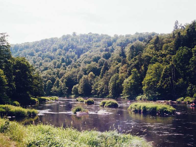 On the Rain valley cycle path in 4 stages through the Bavarian Forest