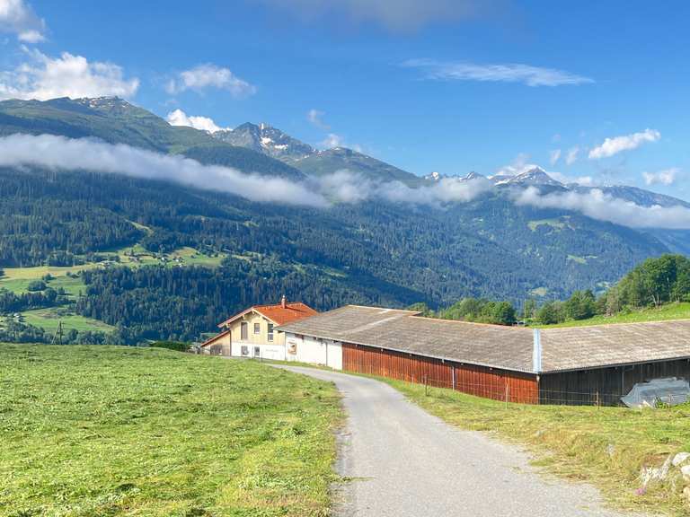 Etappe 49: Wanderung von Rueun nach Disentis/Mustér - zur Rheinquelle ...
