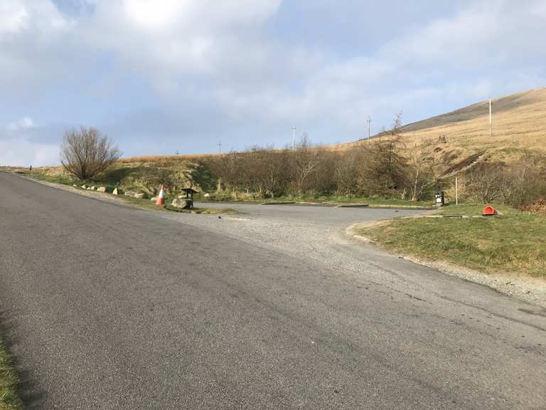 Ott car park to Meelmore lodge via Loughshannagh, me Elbe get and ...