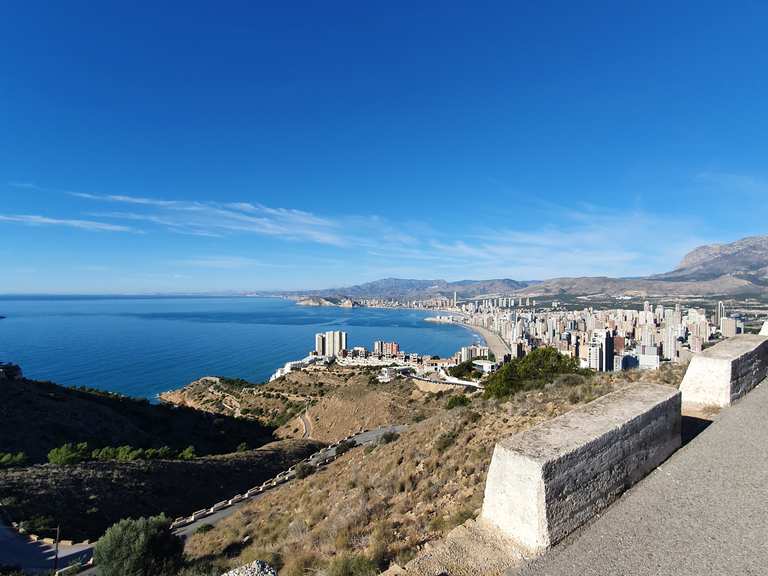 Top 10 Most Beautiful Road Biking Routes around Benidorm | Komoot