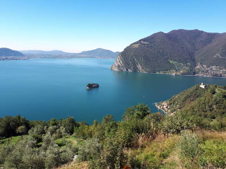 De beste wandelingen en hikes rond Lago d'Iseo | Komoot