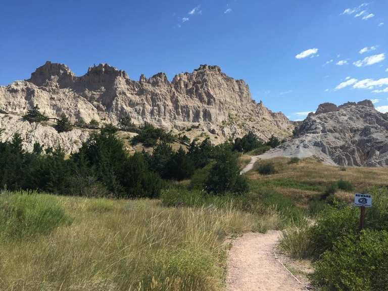 The best cycling routes in Badlands National Park | Komoot