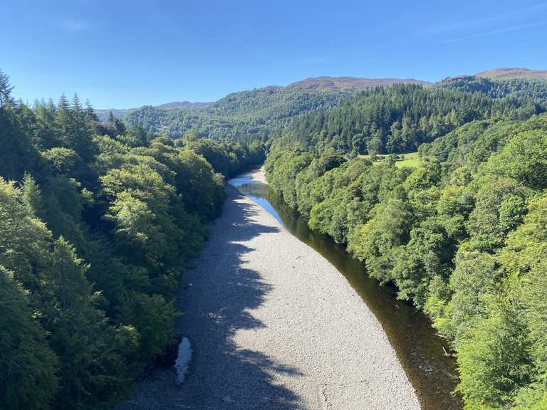 Top 14 Most Beautiful MTB Trails around Linn of Tummel | Komoot