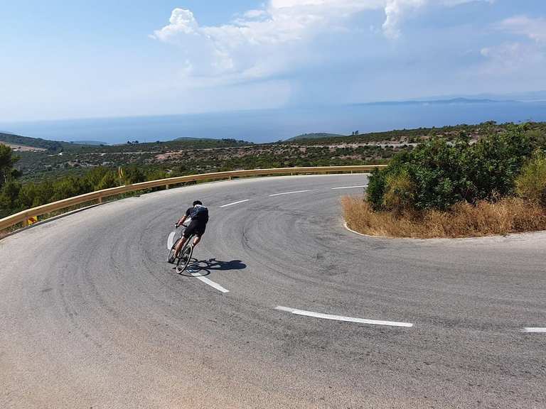 The best cycling routes around Hvar | Komoot