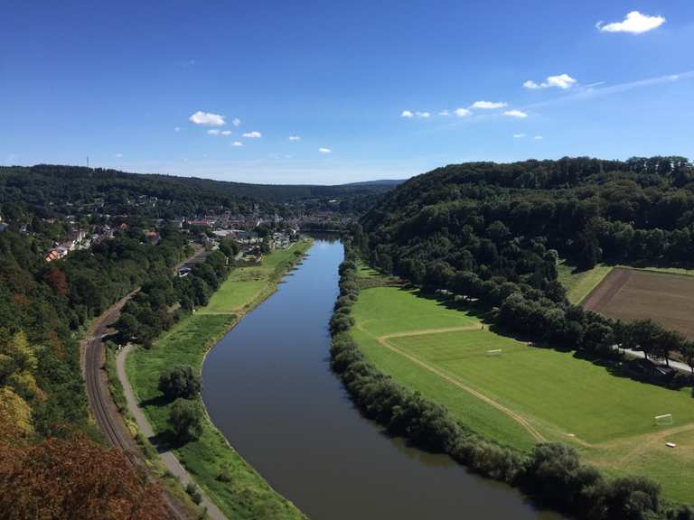 De 10 mooiste fietsroutes in de Weser Uplands | Komoot