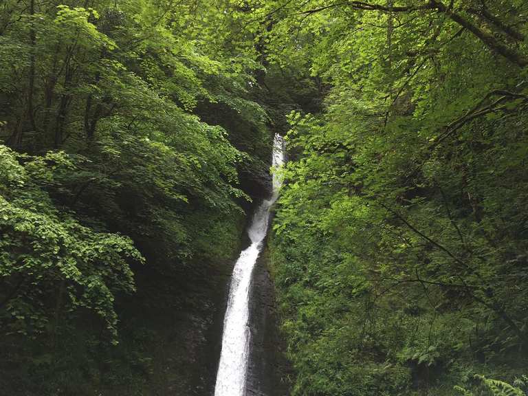 The best waterfall hikes and walks in Devon | Komoot