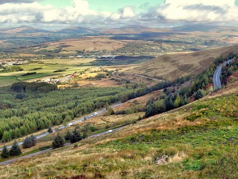 Top 10 Most Beautiful MTB Trails in Rhondda Cynon Taf | Komoot