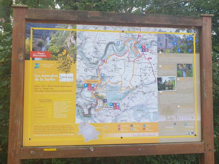 Les méandres de la Sarthe 🇨🇵 | Wanderung | Komoot