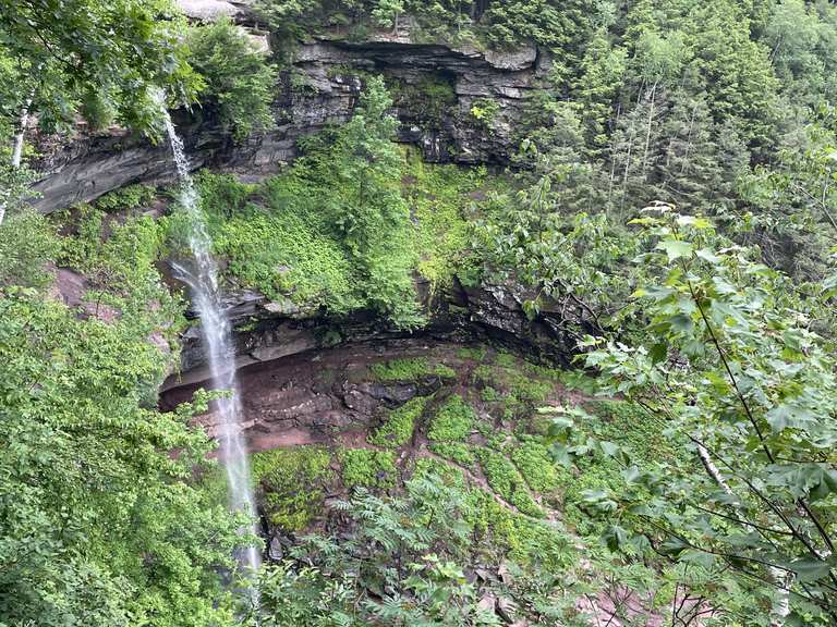Kaaterskill Falls - upper and lower falls | Wanderung | Komoot