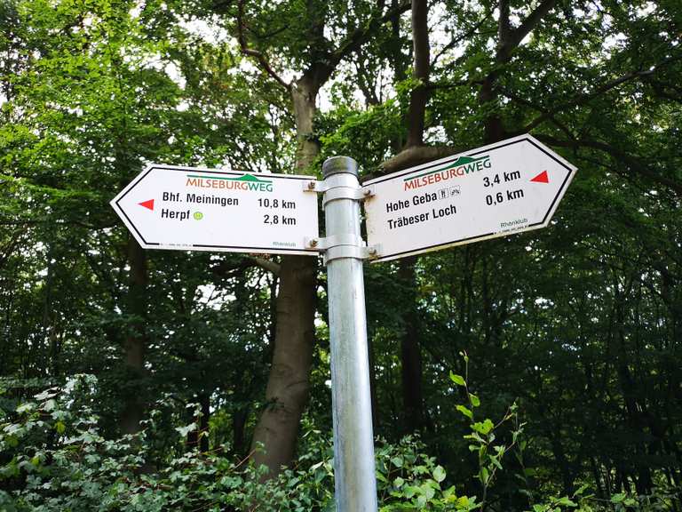 Hohe Geba – Meininger Hütte Loop from Rhönblick | hike | Komoot