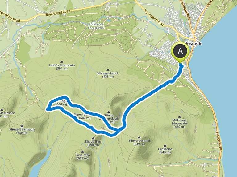Slieve Donard – Hare's Gap Loop from Newcastle | hike | Komoot