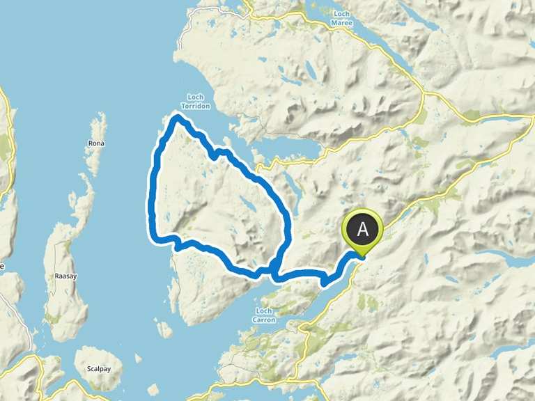 Bealach na Ba – Bealach Na Ba view Runde von Strathcarron | Fahrradtour ...