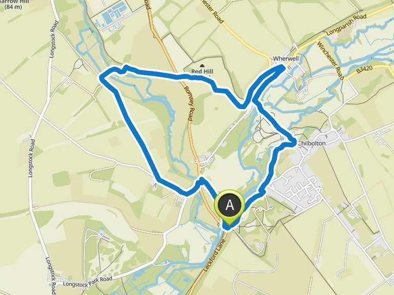 Chilbolton Cow Common – West Down Nature Reserve Loop from Chilbolton ...