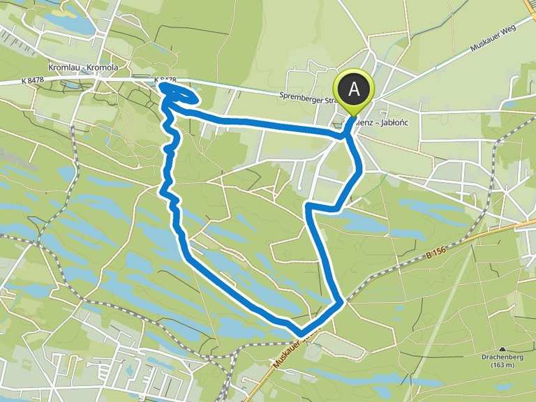 Rhododendronschlucht – Rakotzbrücke Runde von Gablenz - Jabłońc ...