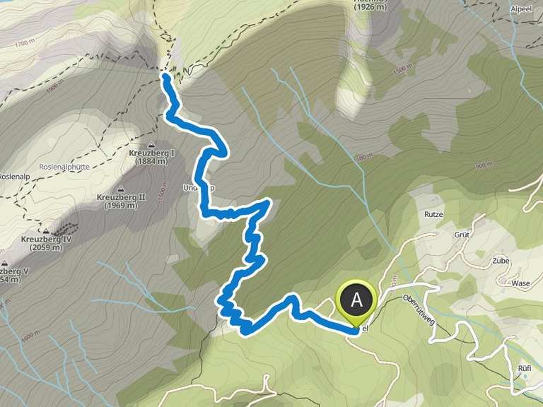 Weg zur Saxerlücke – Saxer Lücke Runde von Sax | Wanderung | Komoot