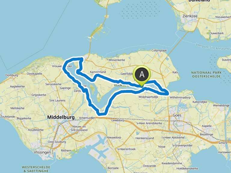 Strand van Vrouwenpolder – Uitzicht op het Veerse Meer Rondje vanuit ...