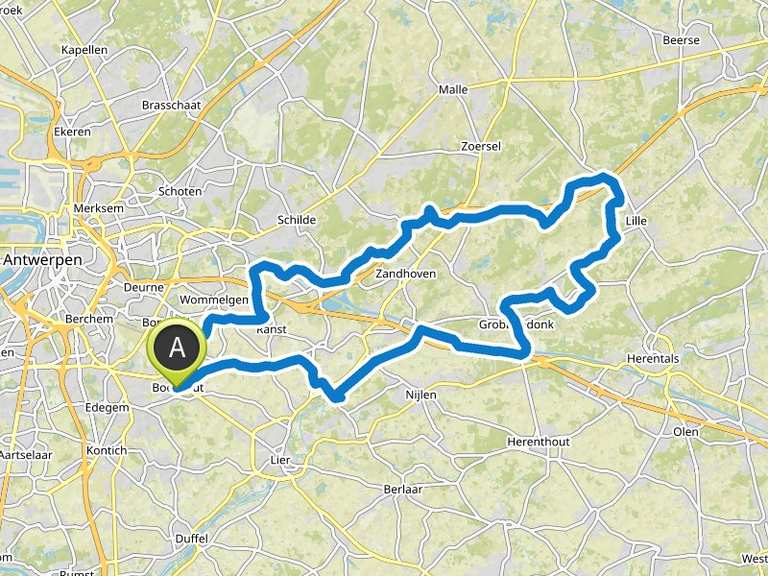 Kleine Nete – Kleine Nete Rondje vanuit Boechout | fietstocht | Komoot