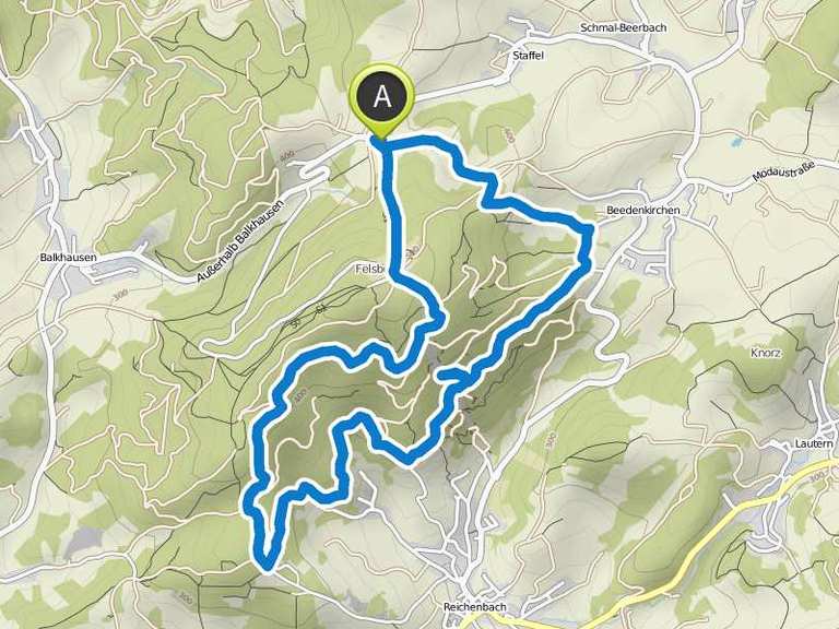 Wanderung durchs Felsenmeer, Odenwald