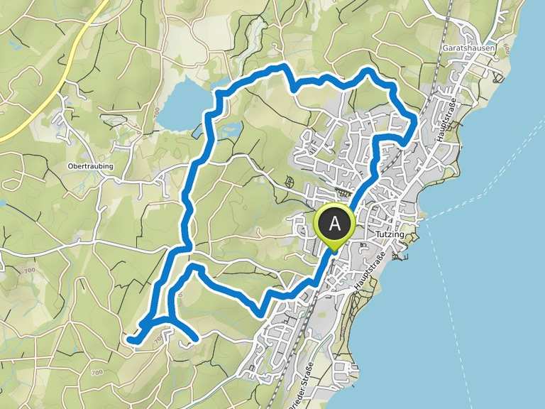 Wanderung zur Ilkahöhe von Tutzing